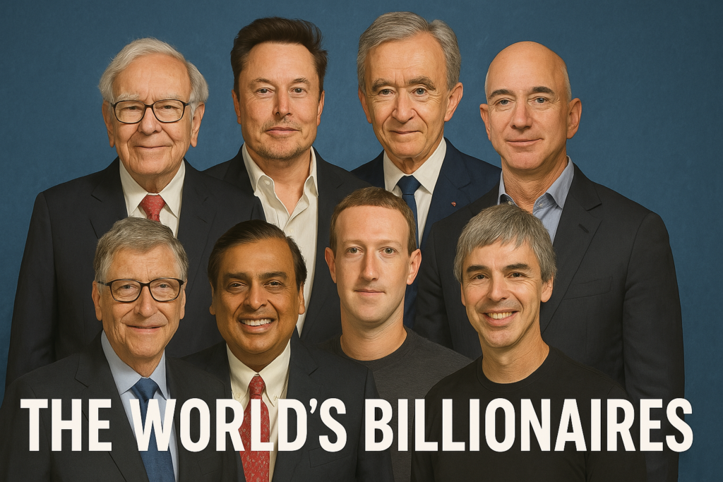The World’s Richest People - The 2025 Billionaire Power List - The ...